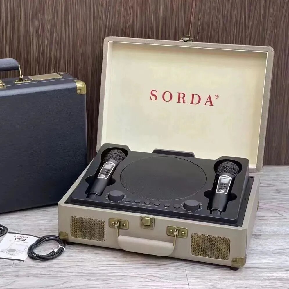 Караоке система с двумя микрофонами SORDA SD-2109