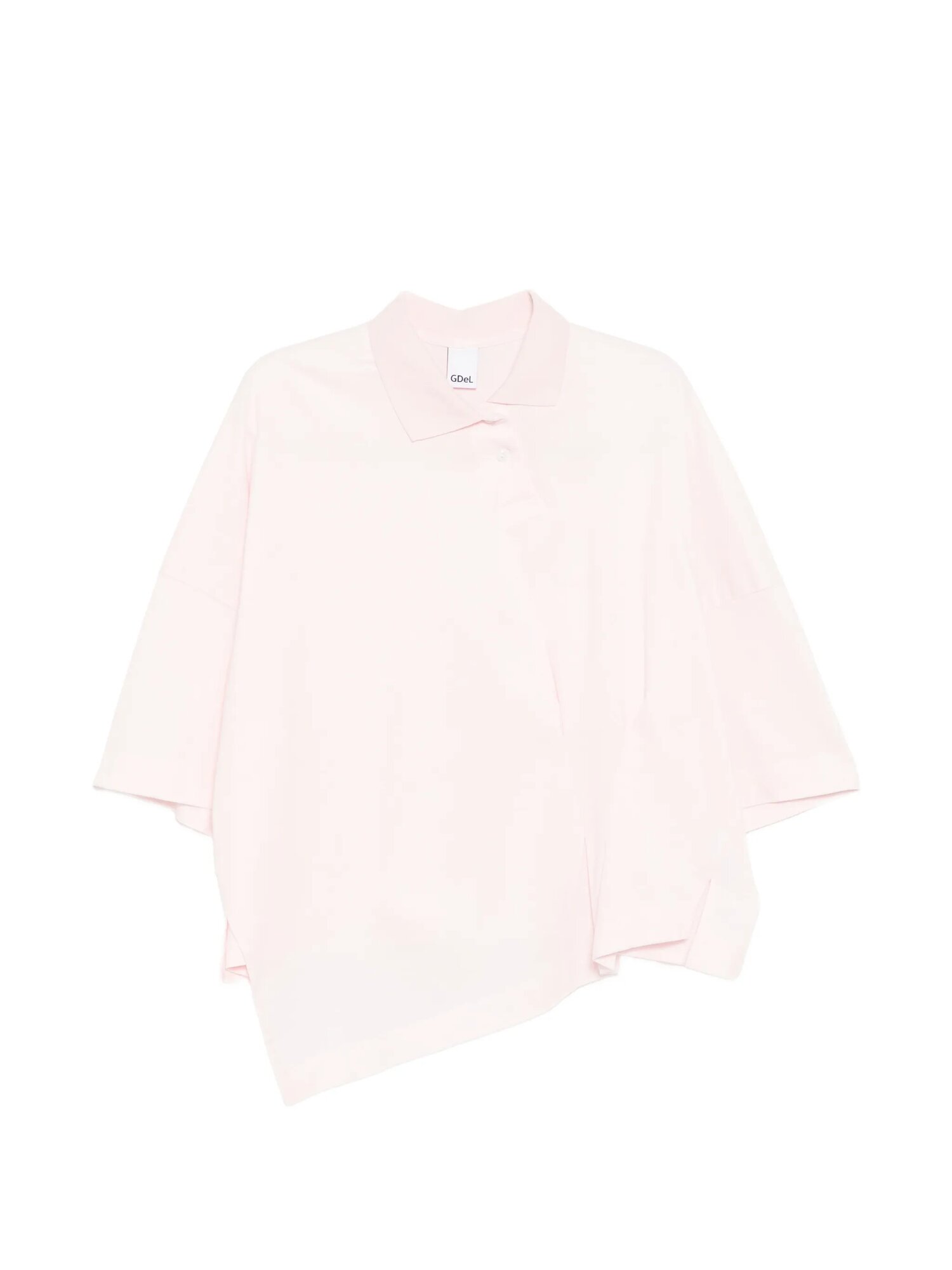 Рубашка Asymmetric-hem polo shirt