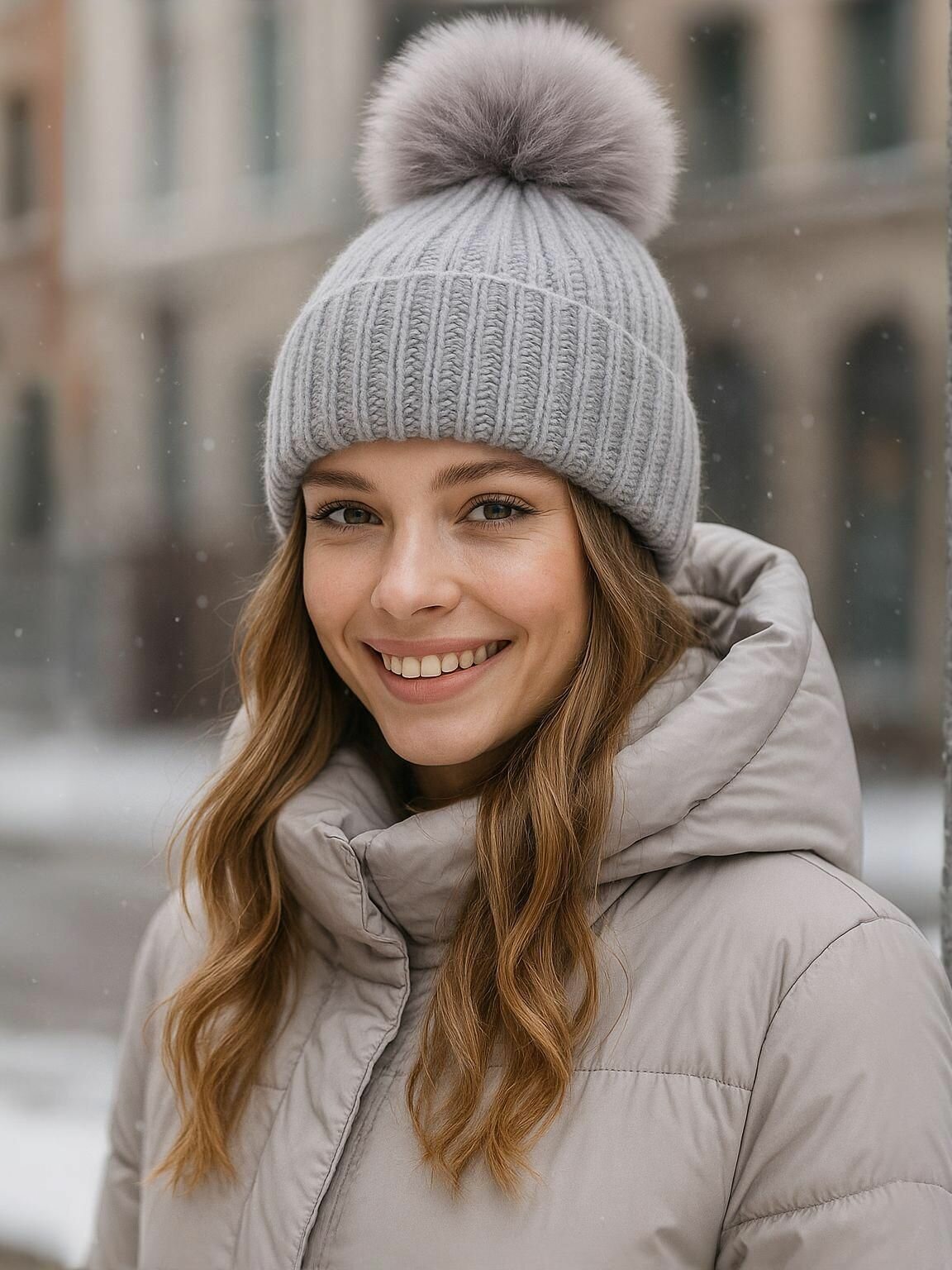 Шапка Осень-зима 2025 для женщин