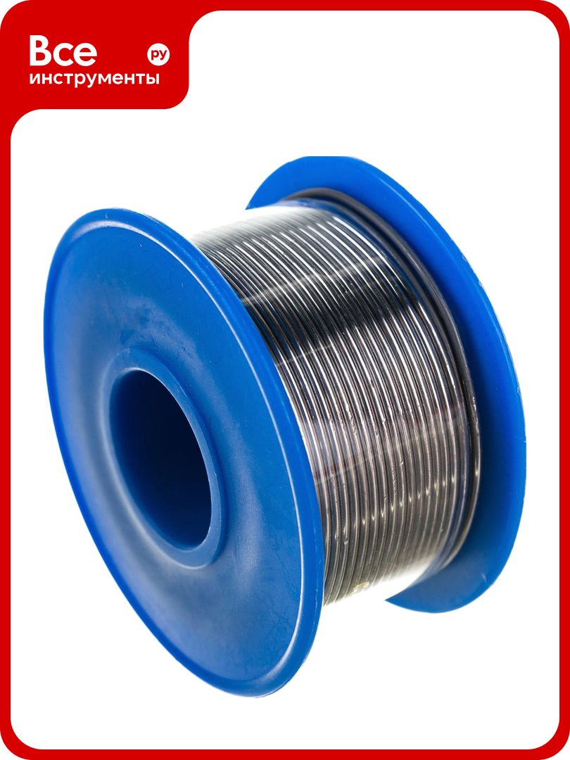 Припой на катушке ПОС 40 (100 г; 1 мм) TUNDRA 1418207