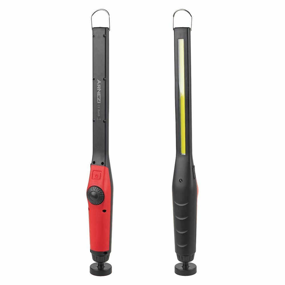 Фонарь светодиодный COB LED 600LM, 2200mAh Li-ion, с магнитом ARNEZI R7006115