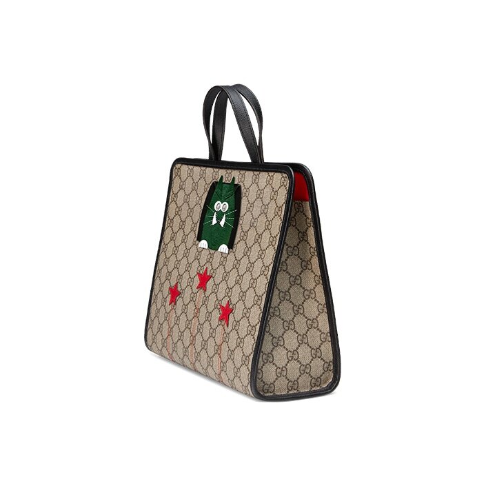 Сумка GUCCI GG Supreme, фактура тиснение — фото 1