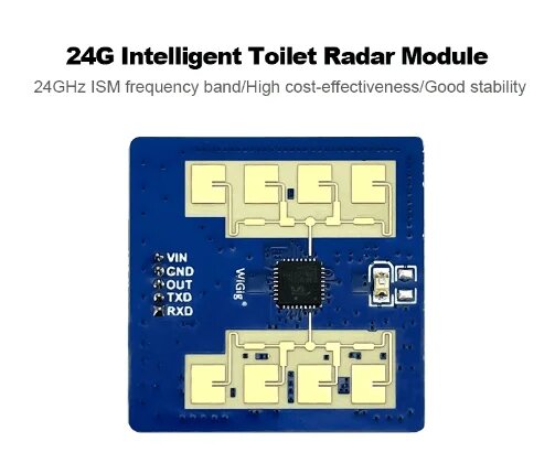 Bibikoo Hi-Link 24Ghz HLK-LD2411S Радарный модуль для умного освещения