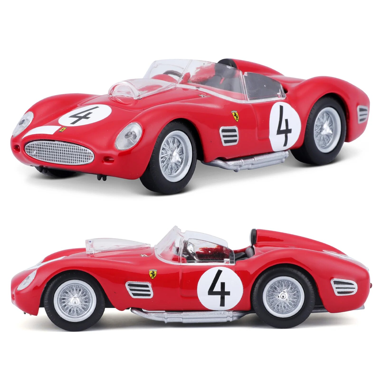 Ferrari 250 Testa Rossa 1959 Bburago, красная модель