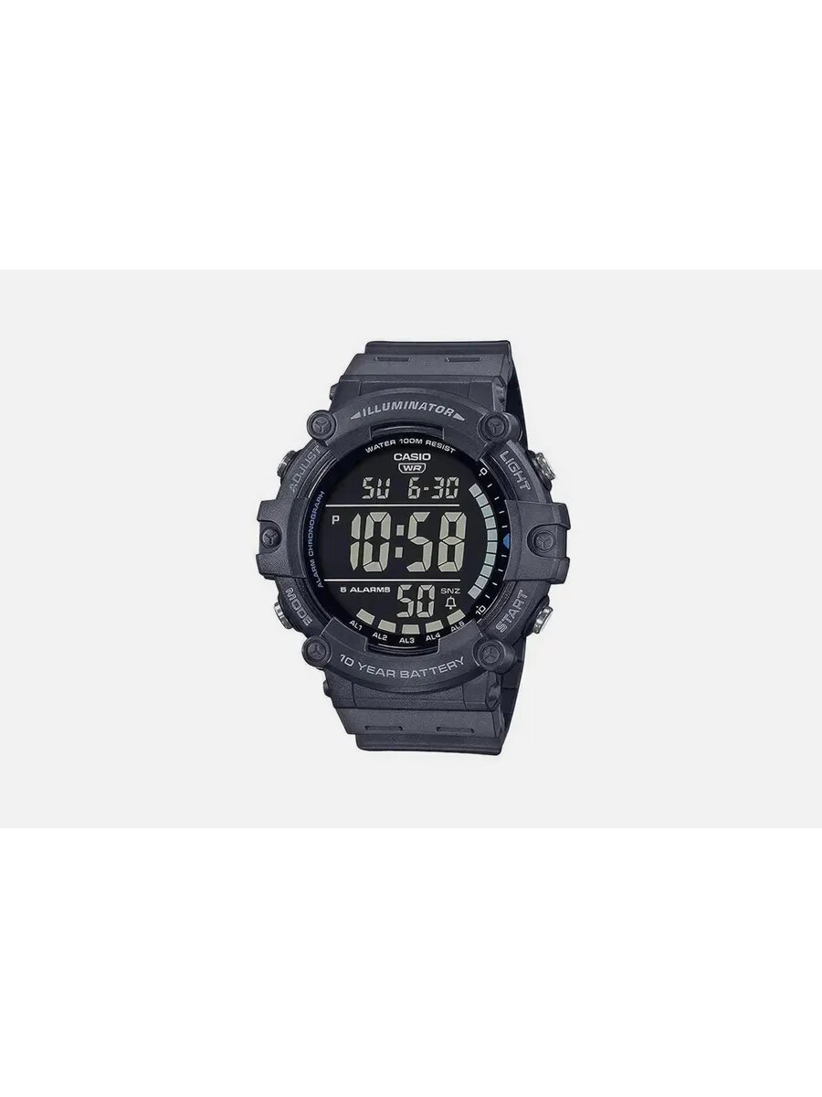 Casio Illuminator 51 mm Часы наручные кварцевые 1шт