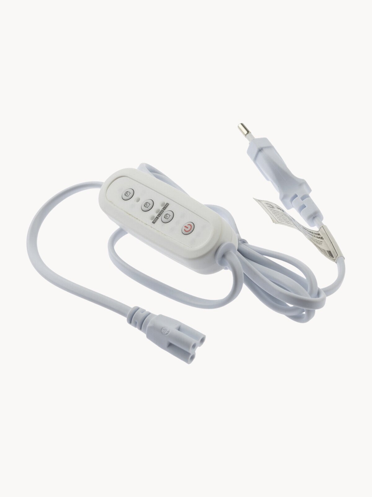 Таймер механический для фитолампы ЭРА FITO-LINETIME / таймер для фитосветильника с вилкой