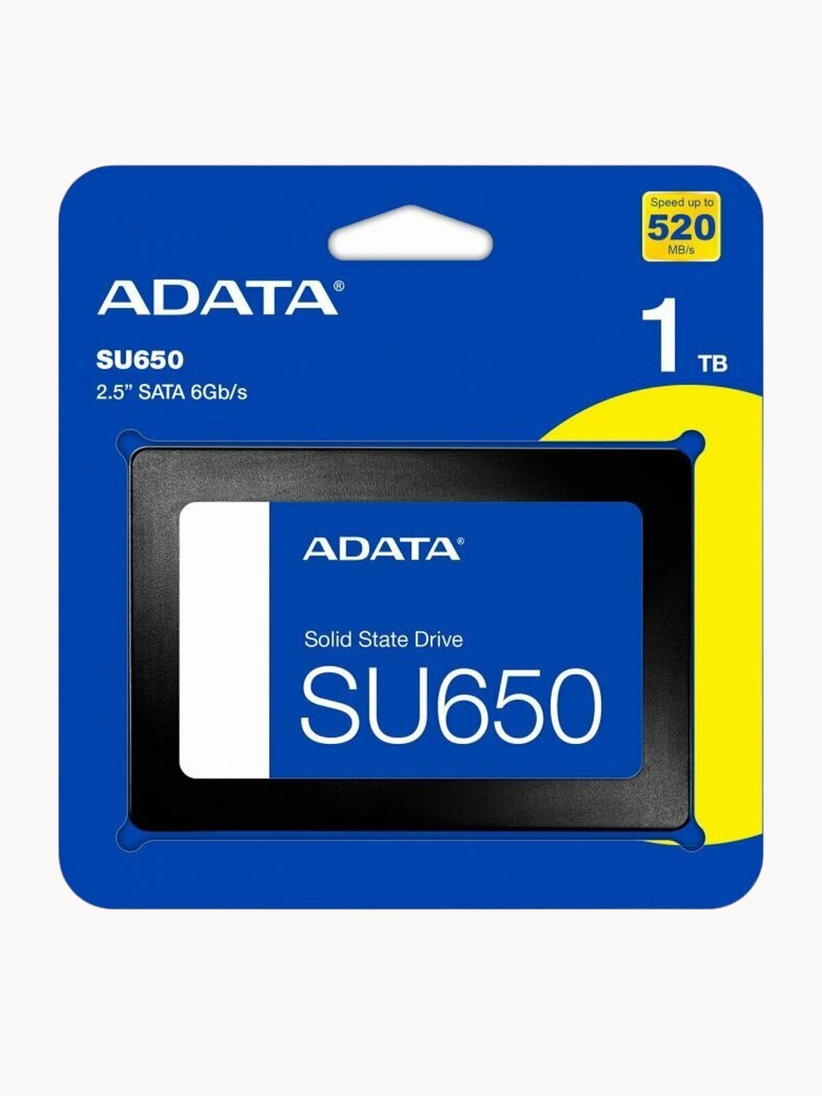 Твердотельный накопитель A-Data Ultimate SU650 1024ГБ, 2.5", SATA-III, SATA ASU650SS-1TT-R