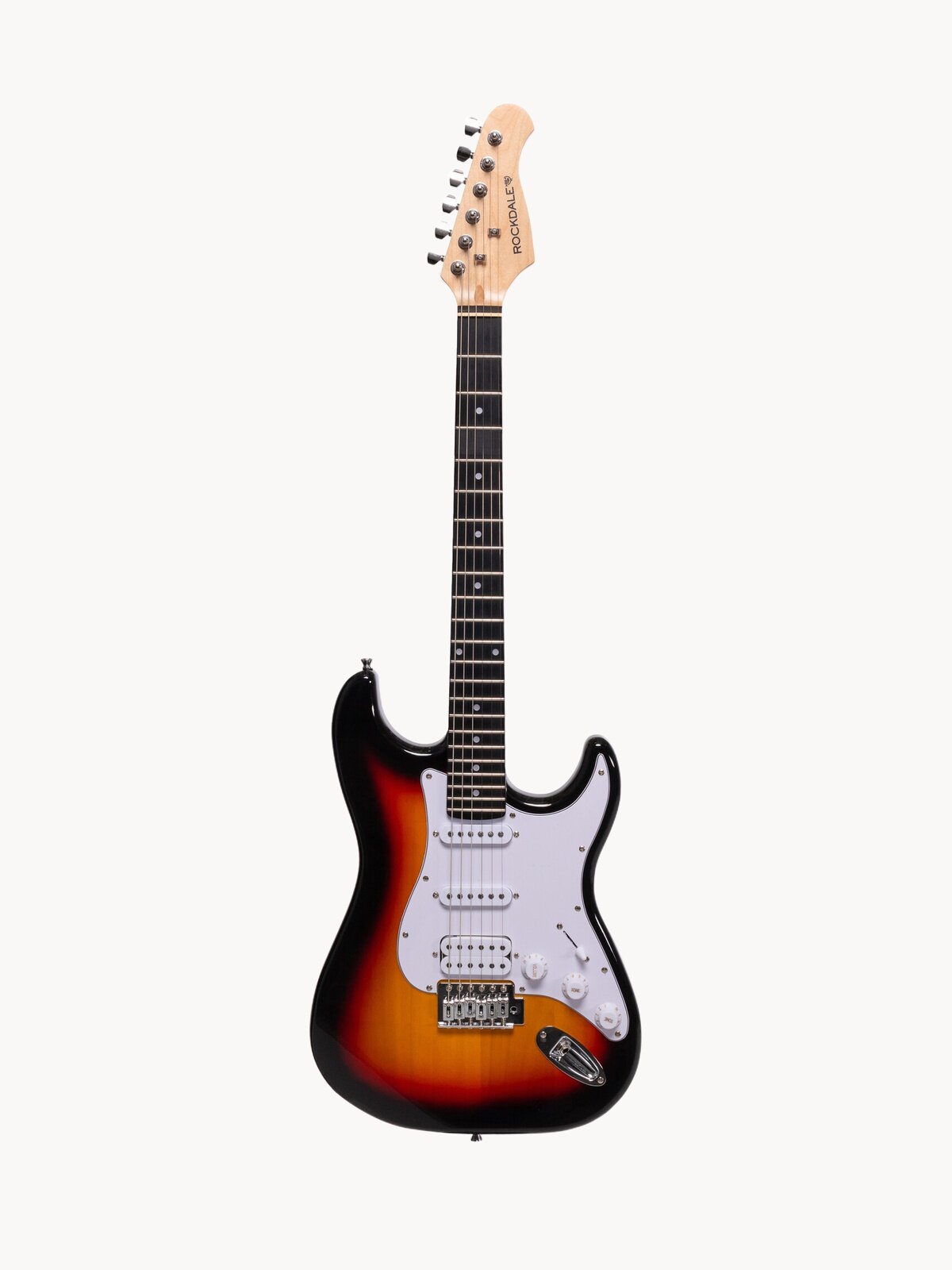 Электрогитара ROCKDALE Stars HSS SB, Stratocaster, корпус из тополя