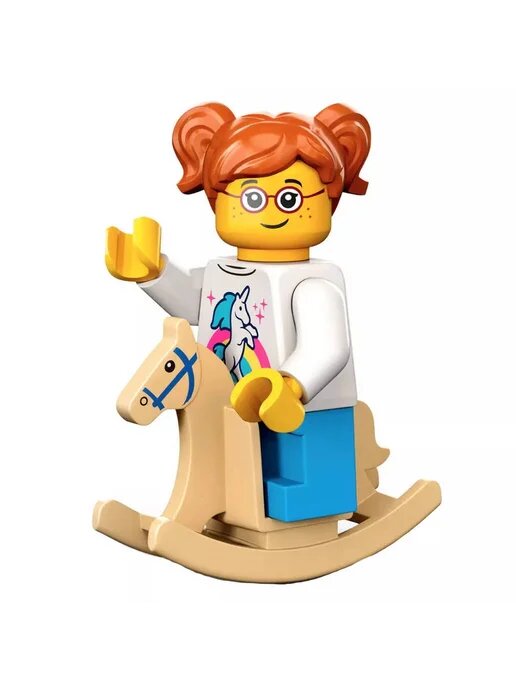 Конструктор LEGO Minifigures 71037-11 Всадник на лошади-качалке