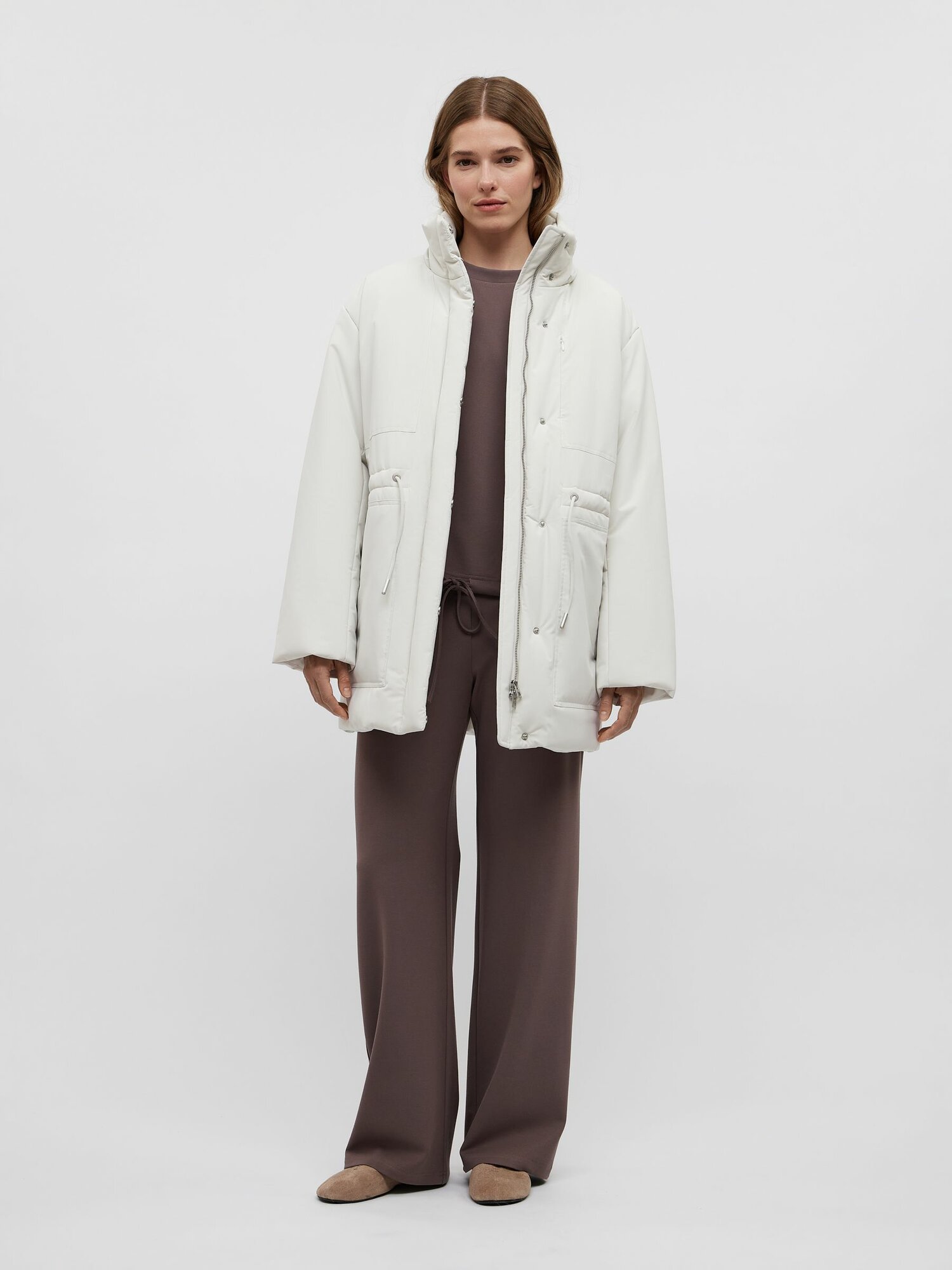 Куртка CONSO WEAR Осень-зима 2025, размер 48, слоновая кость — фото 1
