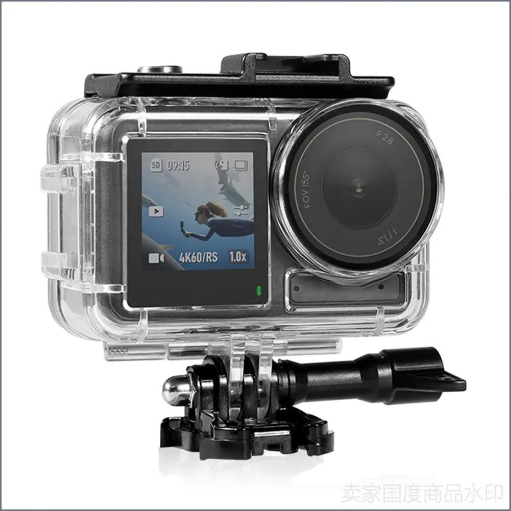 Водонепроницаемый корпус для экшн-камер DJI Osmo Action 5 Pro, 4 и 3 с защитой до 60 метров