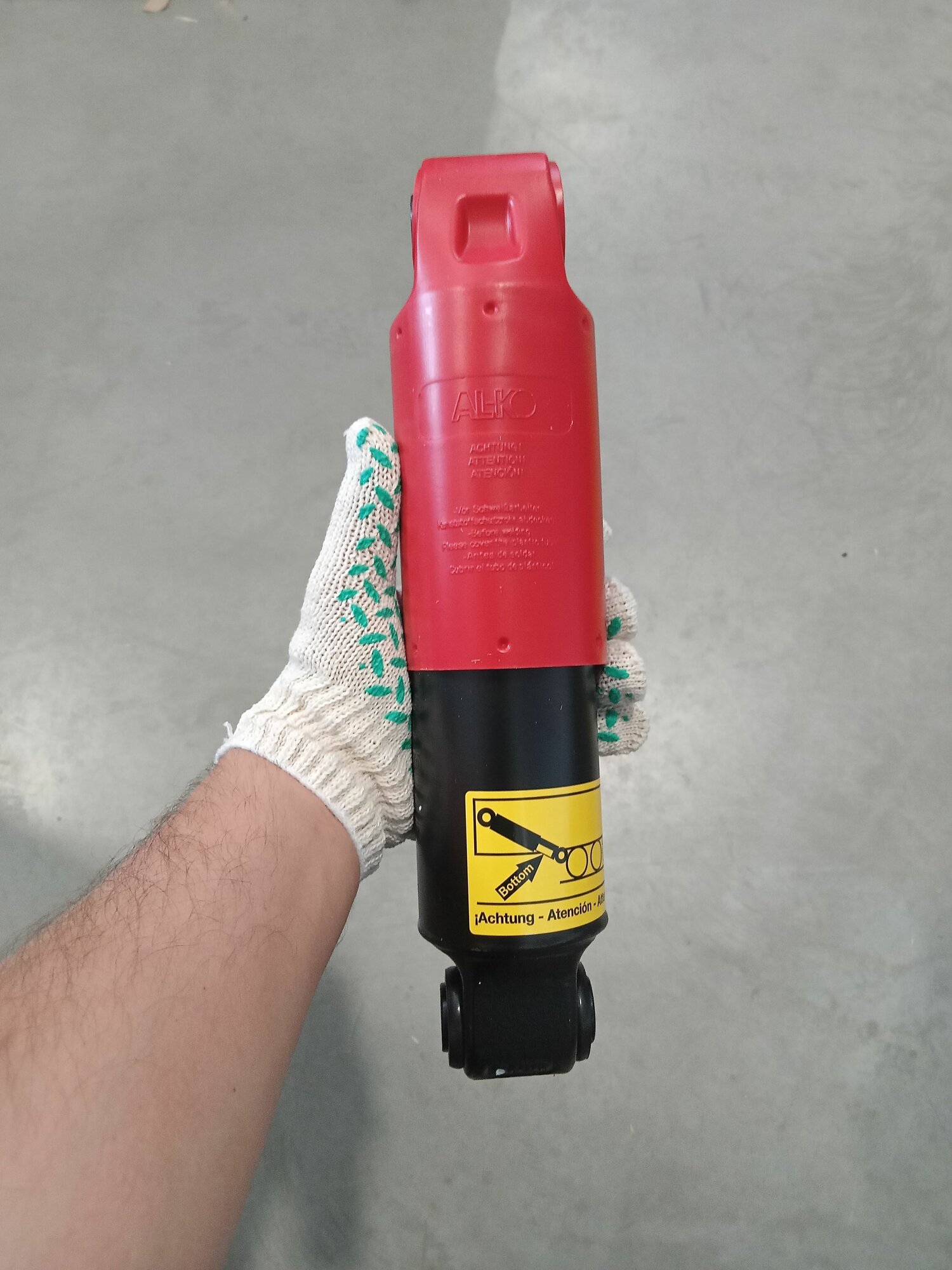 Амортизатор подвески 273-383 O/O 16x58 16x58 Schmitz Cargo. , арт. 990550 ALCO CONTROLS