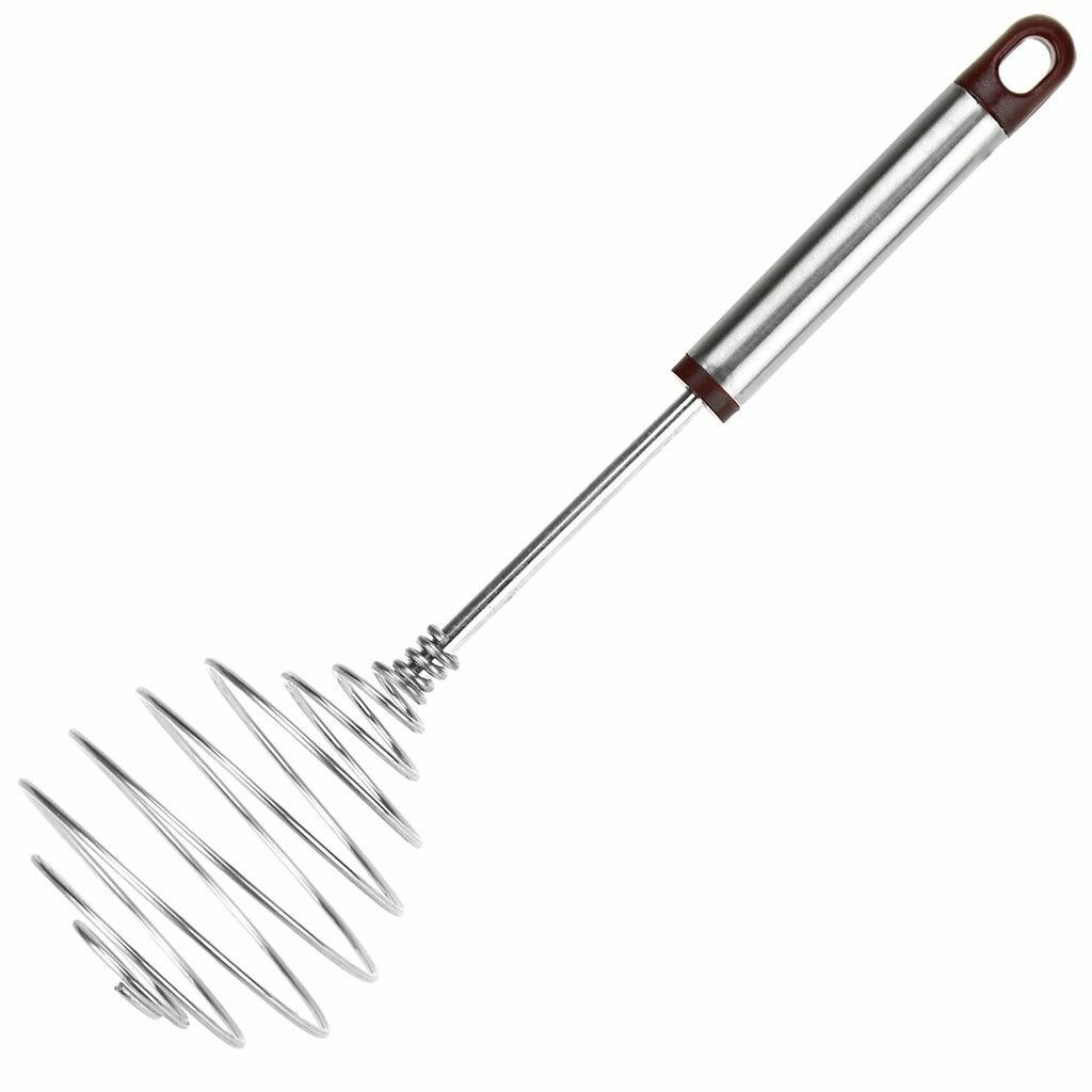 Венчик КНР "Спираль", из нержавеющей стали, 7х23,5 см