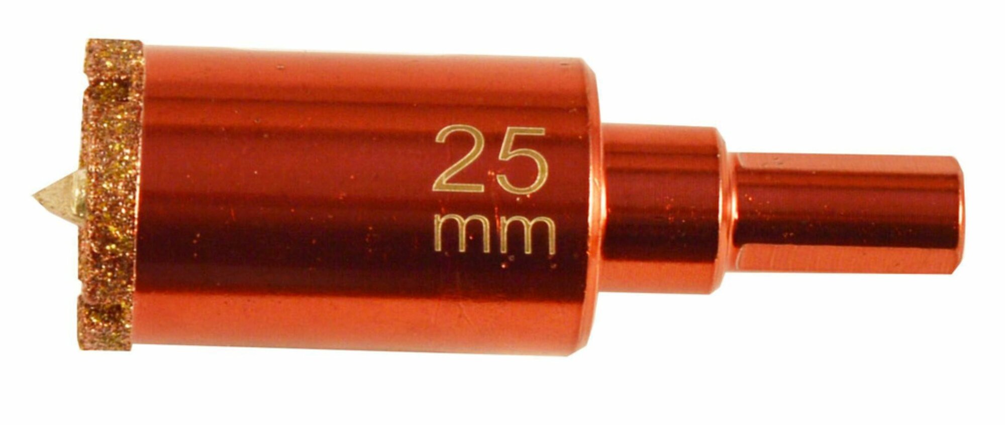 Коронка алмазная по керамограниту и мрамору 25мм Hardcore