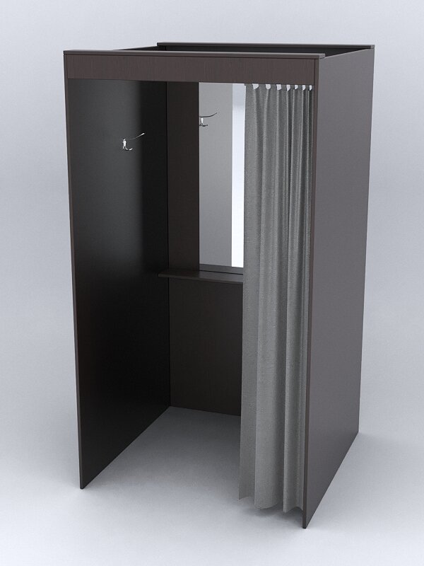 Примерочная из ДСП №1А, Дуб Венге. Производитель товара - компания Westcom.