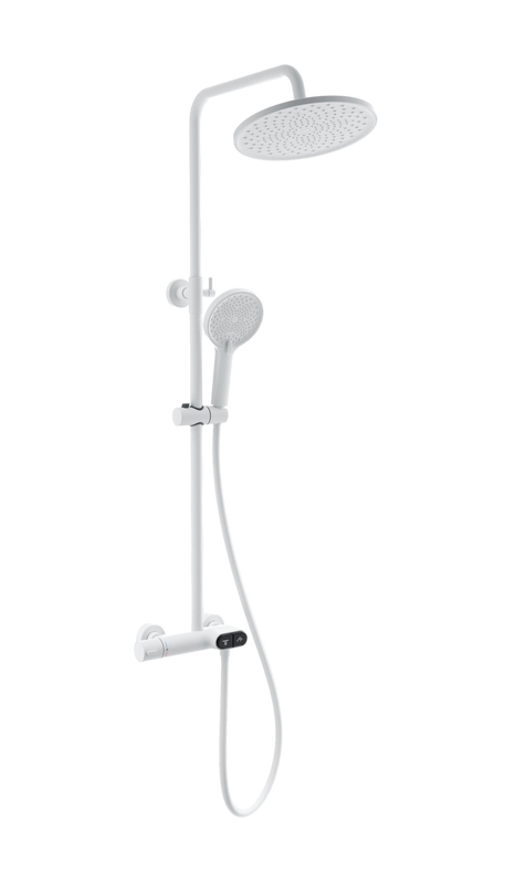 Душевая стойка Wonzon & Woghand Muse WW-B2091-A-MW матовая белая