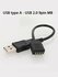Переходник USB type A - USB 2.0 9pin