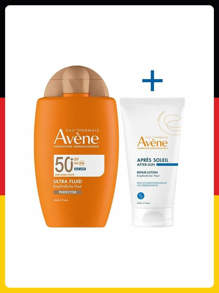 Средство солнцезащитное Avene Ultra Fluid Perfector SPF 50 + , 50 ml