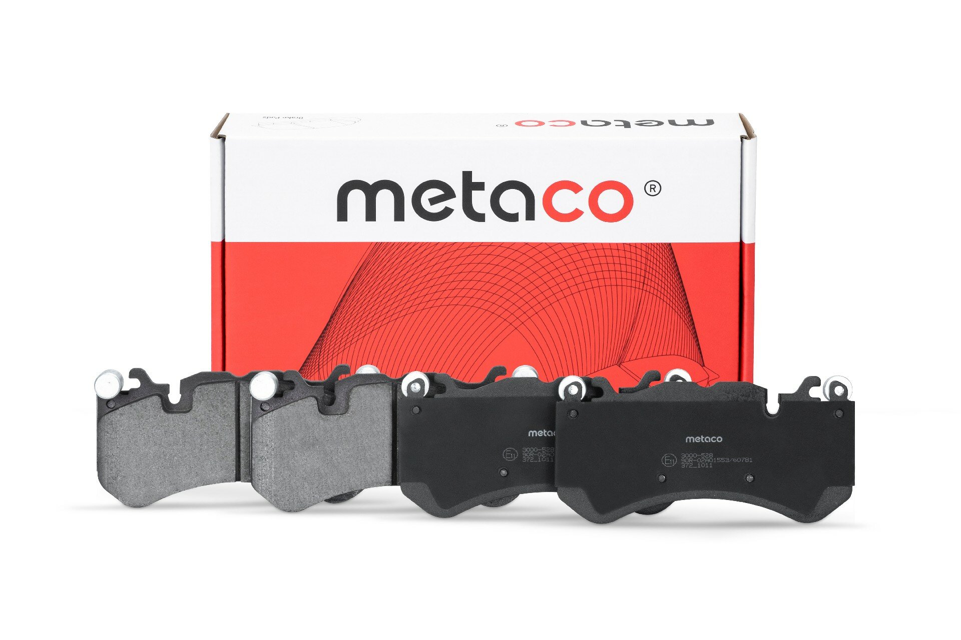 Колодки тормозные передние к-кт Metaco 3000-528