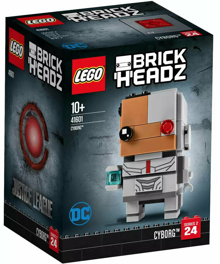 Конструктор LEGO BrickHeadz 41601 Киборг, 108 деталей, от 10 лет, 2018 год