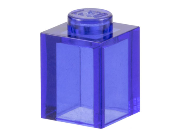 Brick 1 x 1, 3005 Trans-Purple U