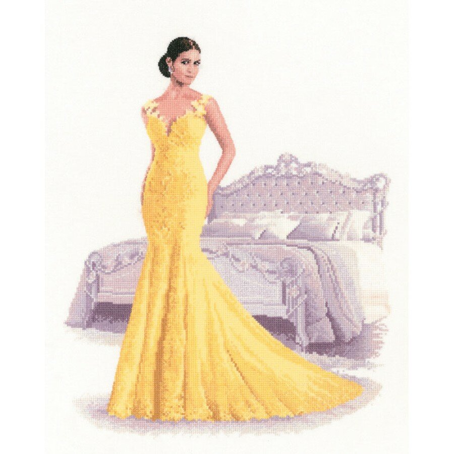 Набор для вышивания Зоя 31,5 x 38,5 см HERITAGE JLZO1400E