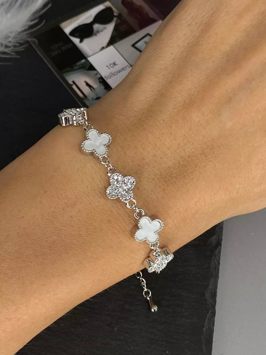 Браслет, стразы