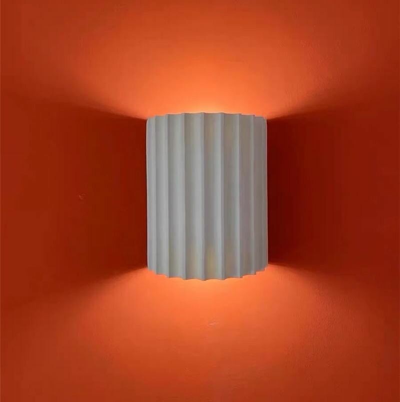 Скандинавский современный светодиодный настенный светильник из смолы для гостиной, спальни, прикроватной тумбочки, освещения прохода в коридоре, простой декор для дома в помещении, бра G9