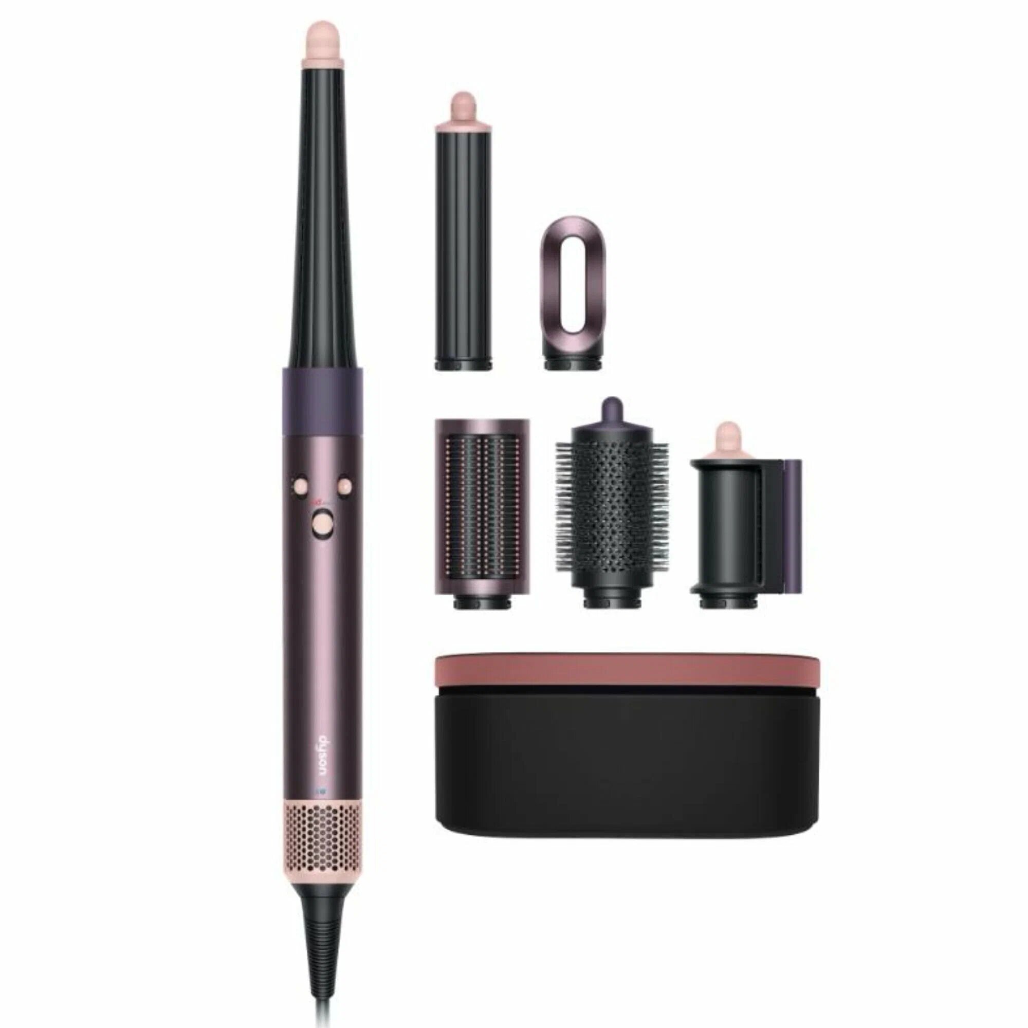 Фен-стайлер Dyson Airwrap Complete Long HS08 Straight+Wavy Jasper Plum