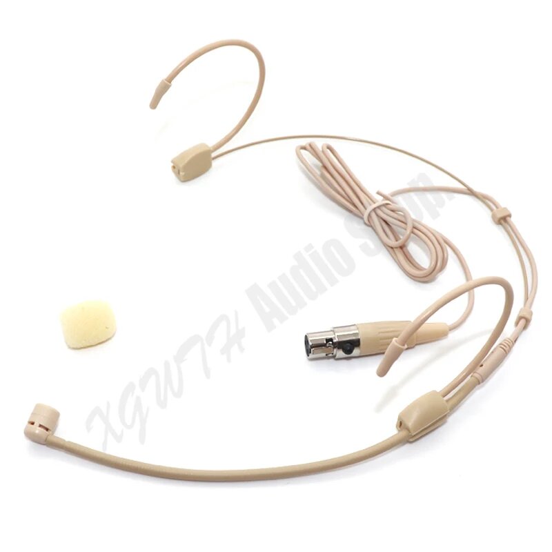 Кардиоидный конденсаторный гарнитурный микрофон для Sennheiser Shure AKG Samson MiPro Audio Technica For AKG 3 Pin