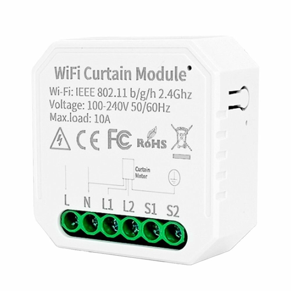 OZ-URJSH-Умный WiFi-переключатель для штор с дистанционным управлением для электродвигателя рольставней