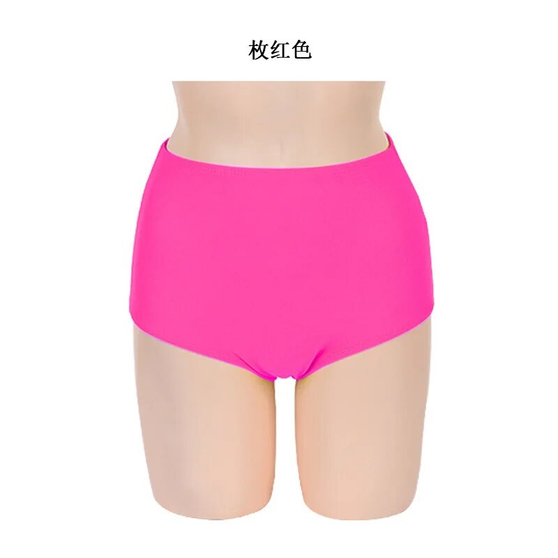 Женские плавательные леггинсы Bswemek Розовый, М, BHJ 2181D