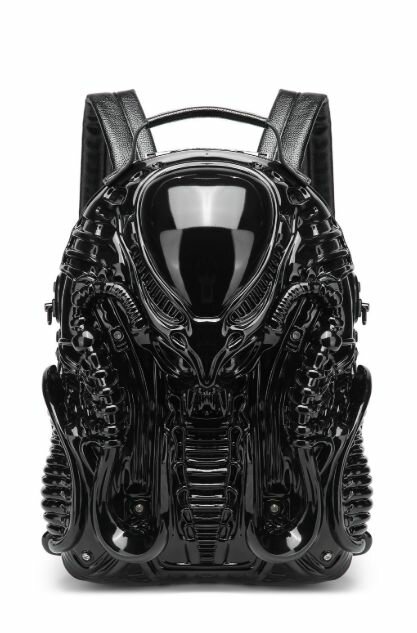 Рюкзак с принтом Predator, Рюкзак 3D Хищник (черный)