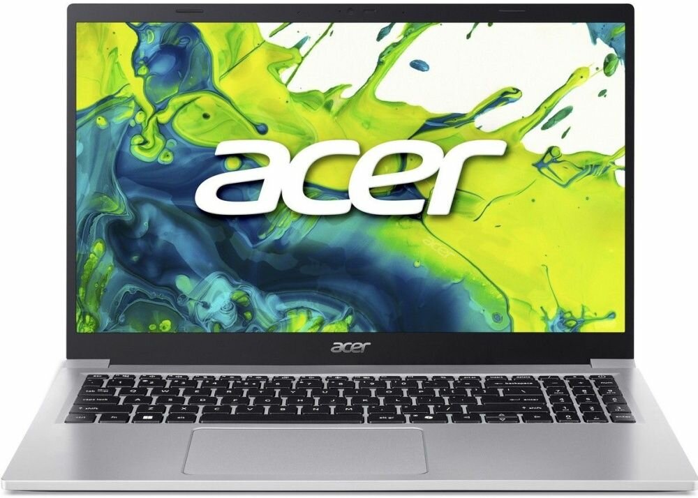 Ноутбук Acer Aspire Lite AL15-33P-C7ST 15.6" (1920x1080) IPS, Intel N150, 8GB DDR5, 256GB SSD, Intel Graphics, Без ОС, grey (NX. D2EER.001)