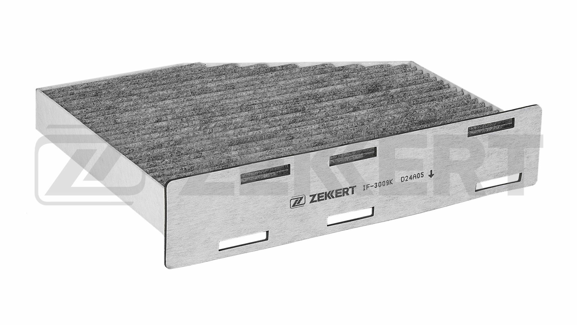 Фильтр салонный угольный для Шкода Октавия 1, 2, Фольксваген Пассат B6, Тигуан, Ван IF-3009K ZEKKERT