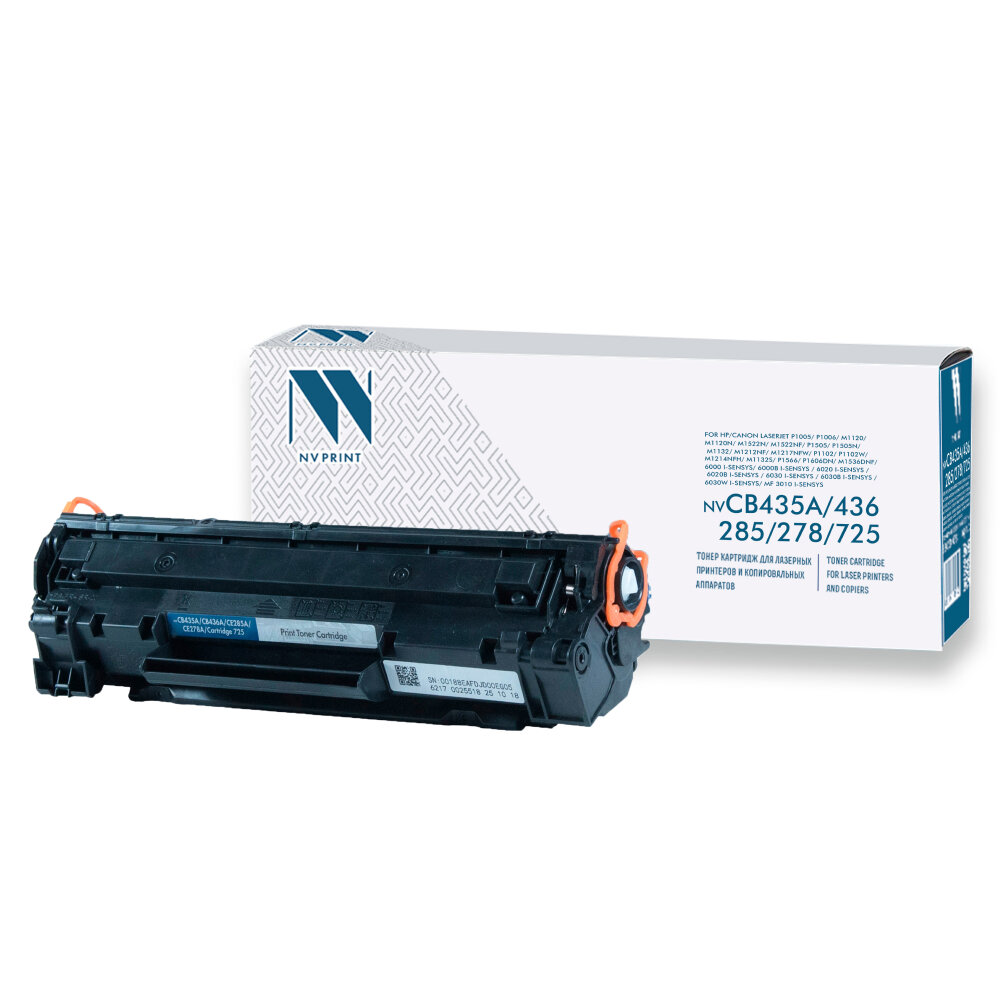 Картридж NV-Print NV-CB435A/436/285/278/725, Черный