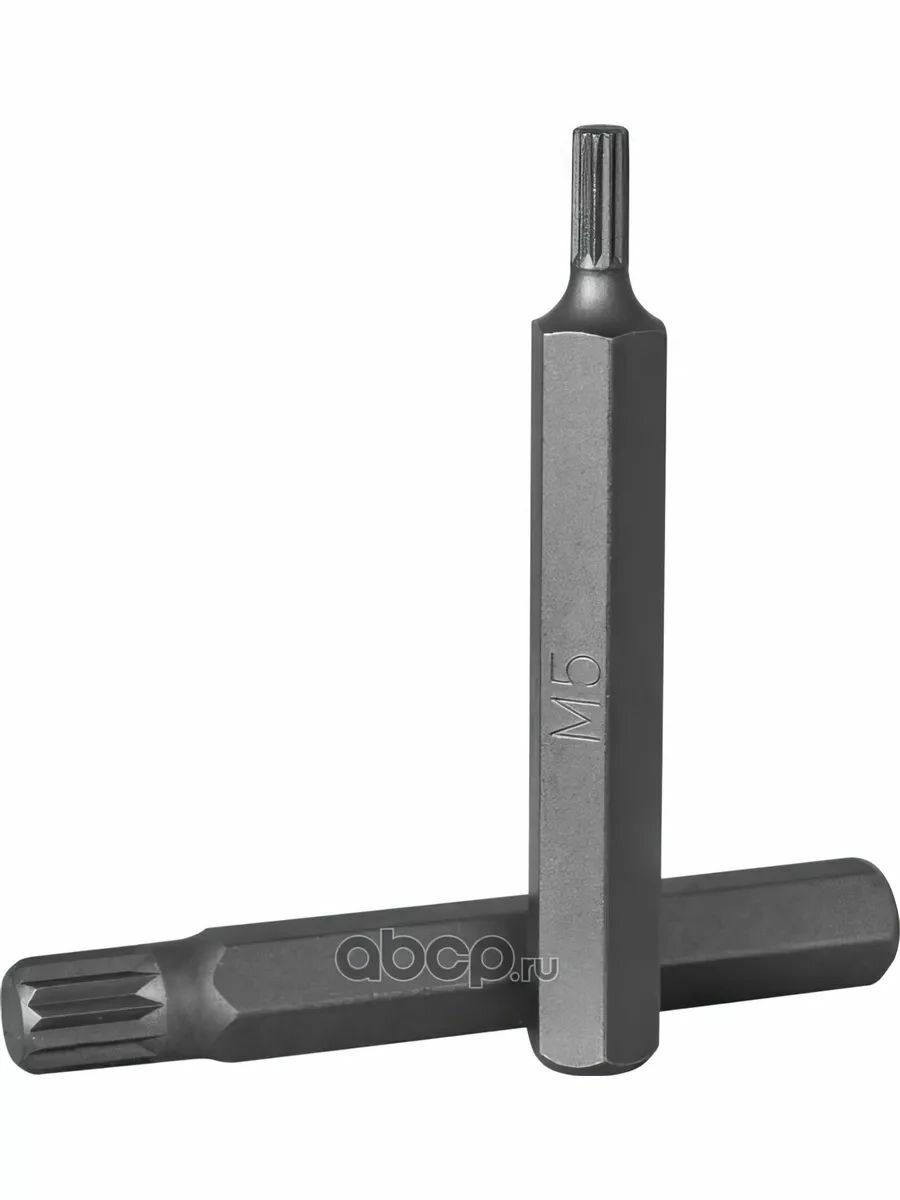 Бита 55868 SPLINE М5 х 75 мм, шестигранник, 10 мм