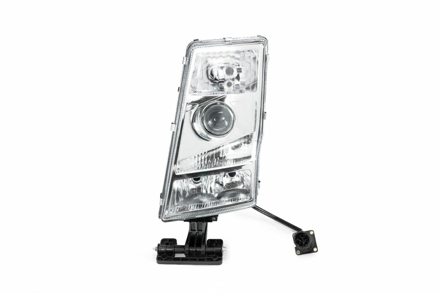 Фара левая круглый разъем с механической регулировкой, подходит для Вольво FH FM Volvo Fh Fm, T12137001, TOPCOVER