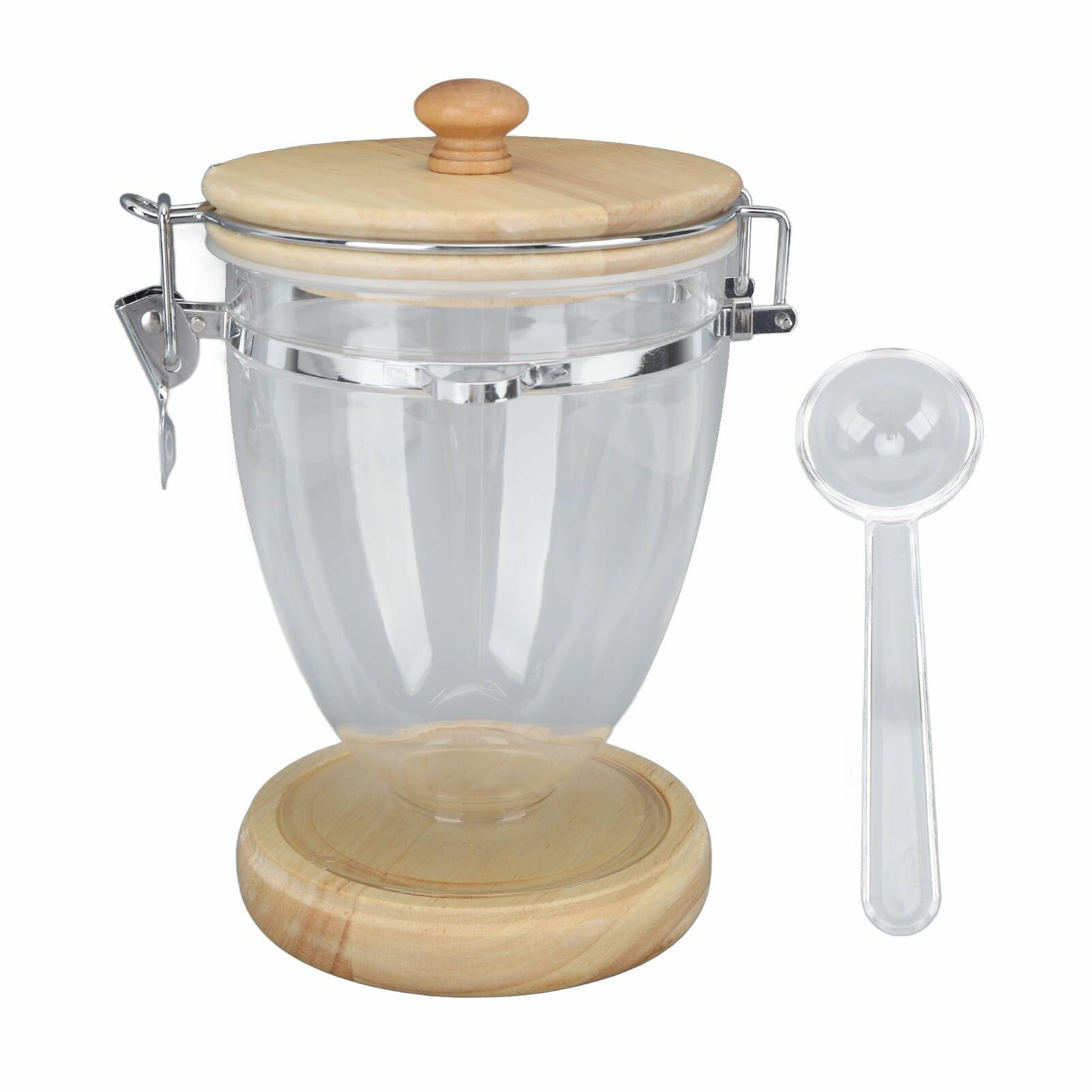 Контейнер для кофе, чая, сахара и орехов с герметичной крышкой, 624 г