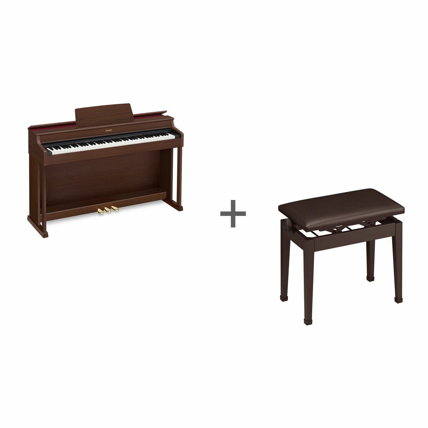 Цифровое фортепиано Casio Celviano AP-470BN с Банкеткой Casio CB-30BN