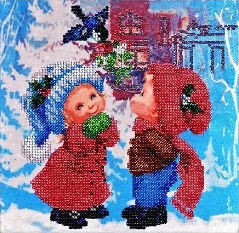 Схема. рисунок на ткани бисером B1108