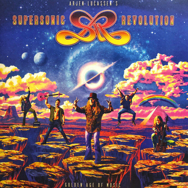 ARJEN LUCASSEN - SUPERSONIC REVOLUTION - Golden Age Of Music, (2LP, Limited Edition, Transparent Blue) Виниловая Пластинка