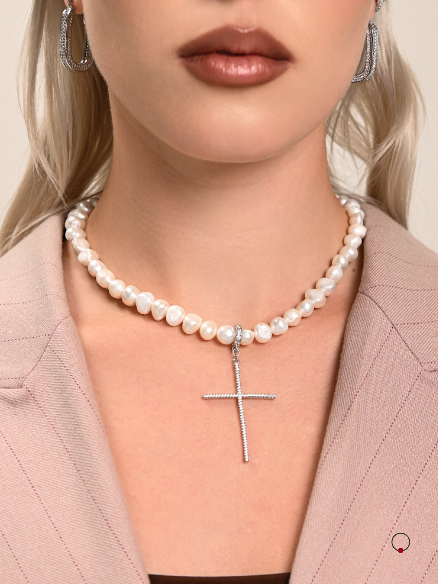 Чокер, кристалл