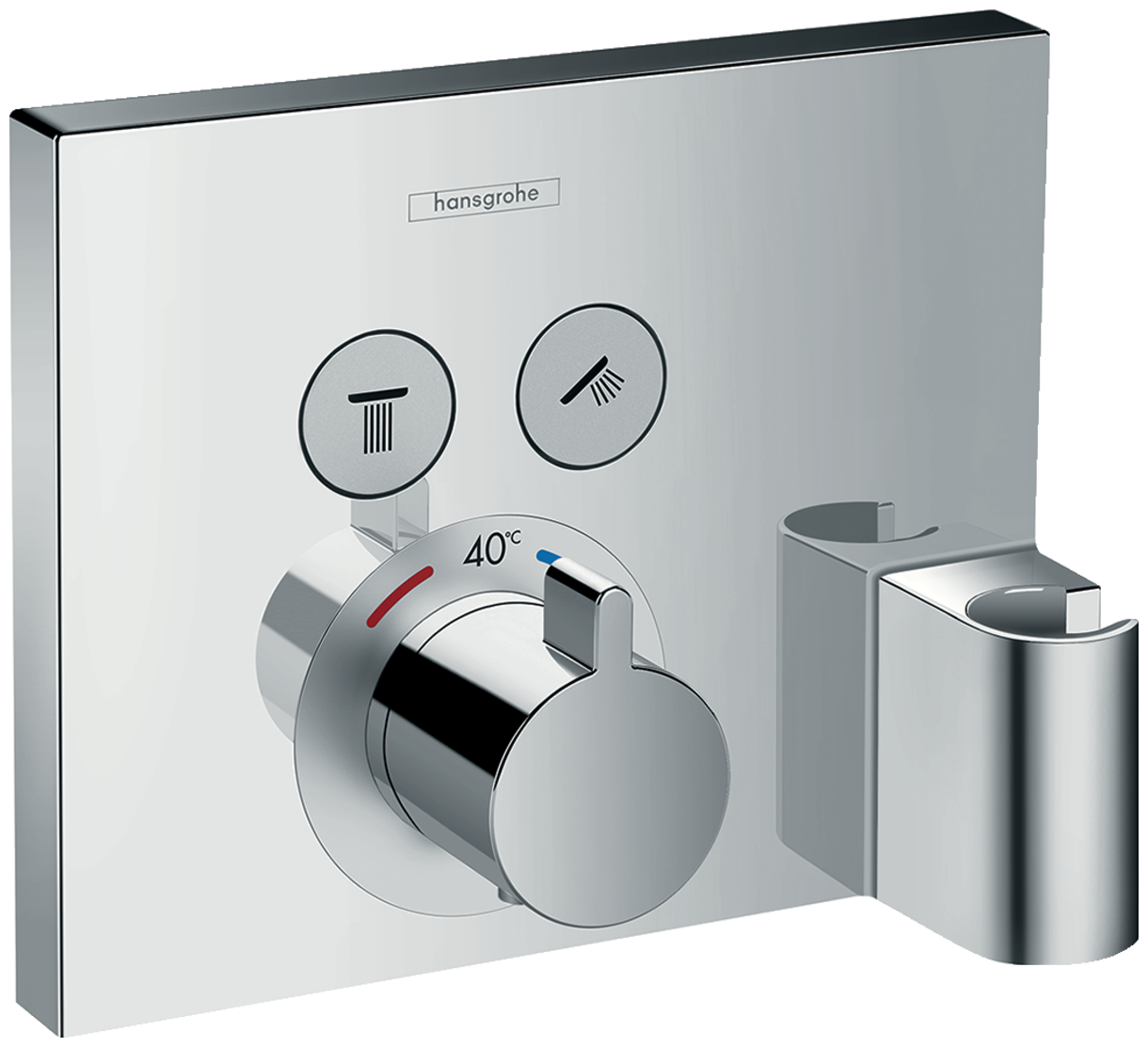 Термостат Hansgrohe ShowerSelect 15765000, латунь, хромированный