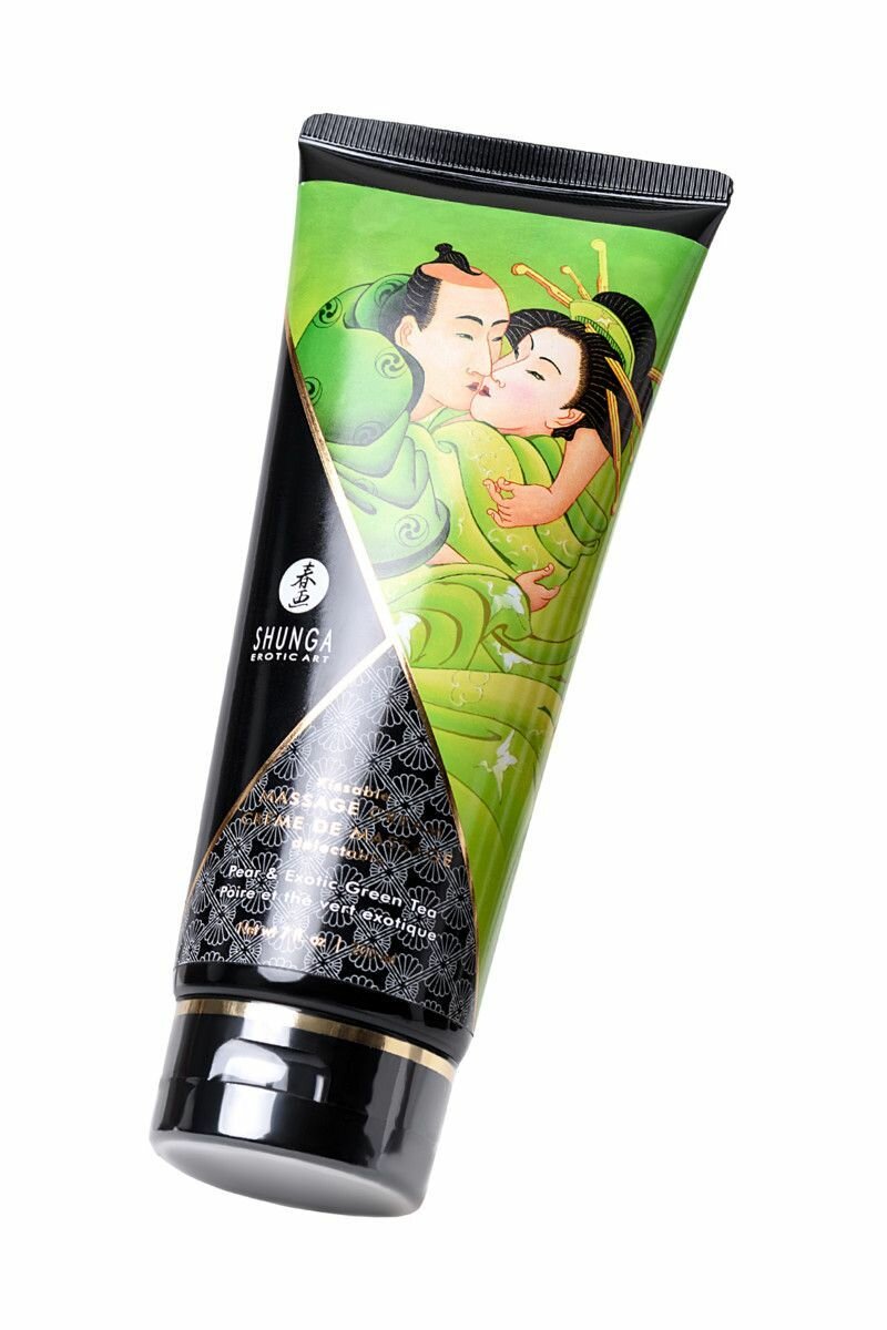 Массажный крем для тела с ароматом груши и зелёного чая Pear Exotic Green Tea - 200 мл.