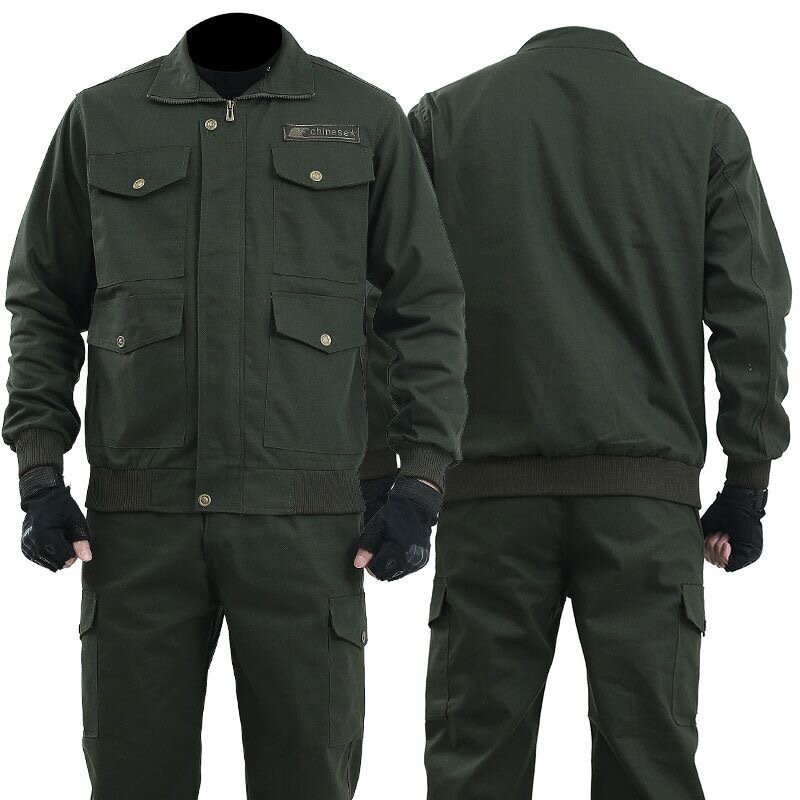 Костюм сварщика, хлопок, 180 размер, винтовая горловина