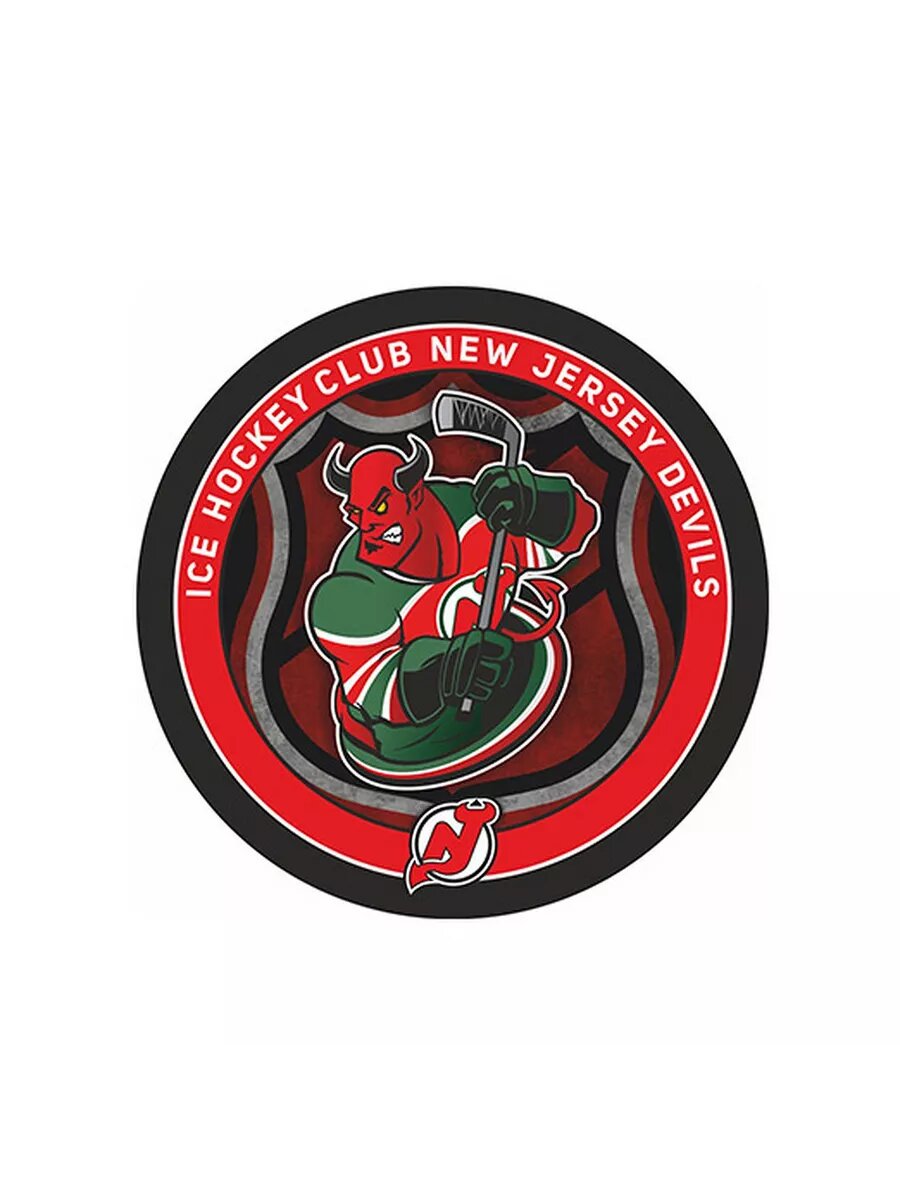 Шайба НХЛ Mascot 2022 Нью-Джерси 1-ст.