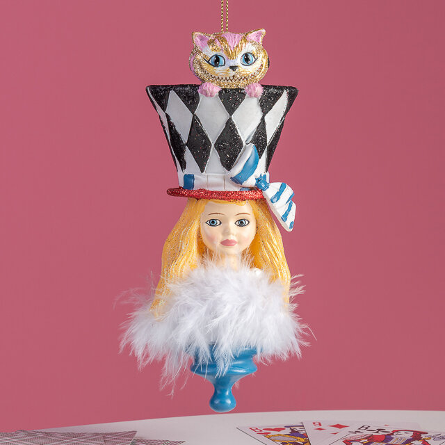 Елочная игрушка Алиса: Magique de Alice 15 см, подвеска, Kurts Adler, HAT0003