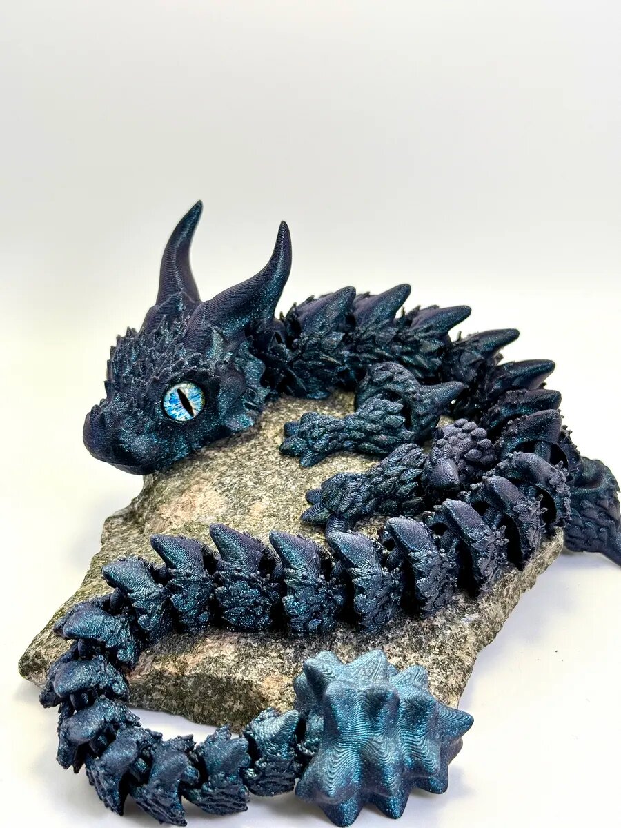 Фигурка антистресс Home&Misc "Китайский Дракон", 3D-печать, 38см, пластик