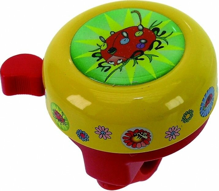 Звонок M-WAVE детский с 3D-рисунком (цвет ассорти без выбора)